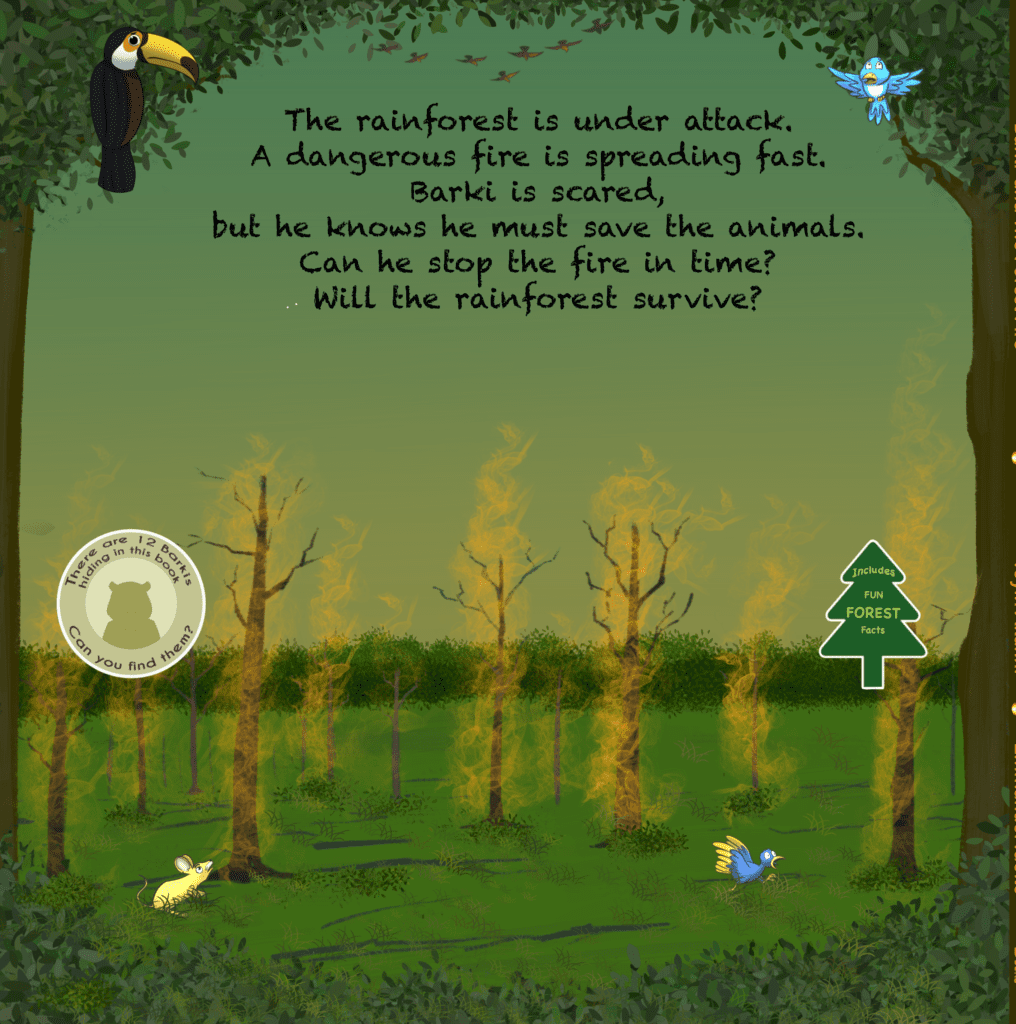 Barki and the Forest Fire - Barki Books